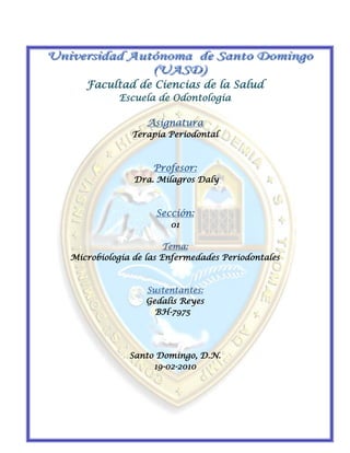 Tema VIII UASD ODO 301 2010-1 | PDF