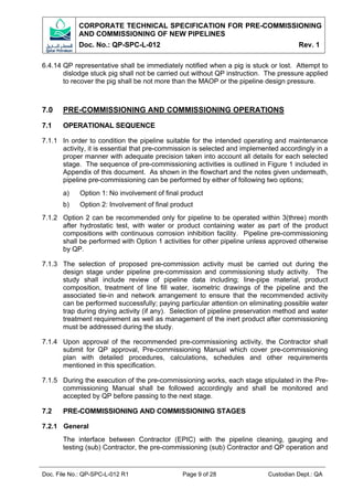 534601453-QP-Spec-for-Pre-commissioning-and-New-Commissioning-of-New ...