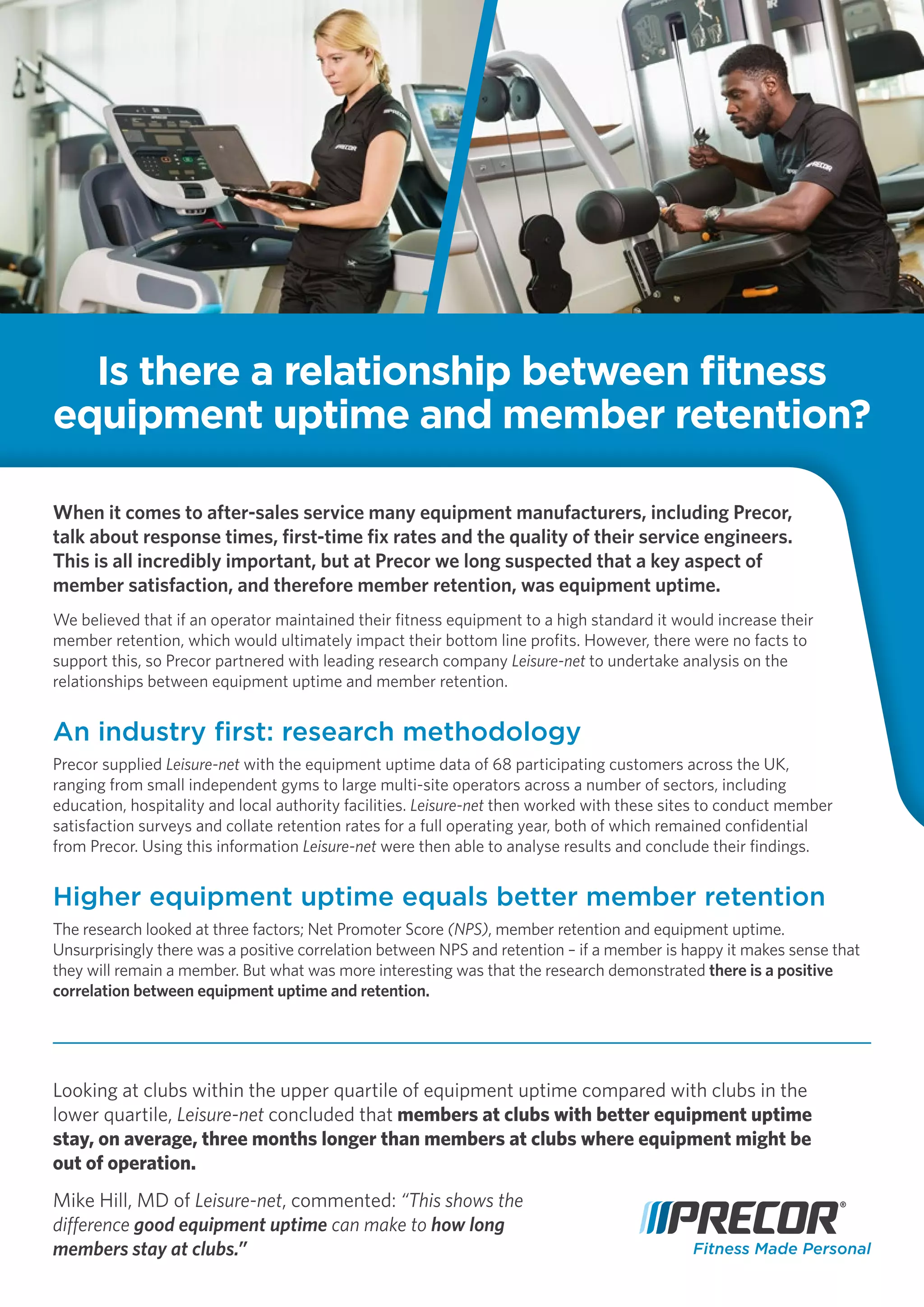 Precor Service Sheet | PDF