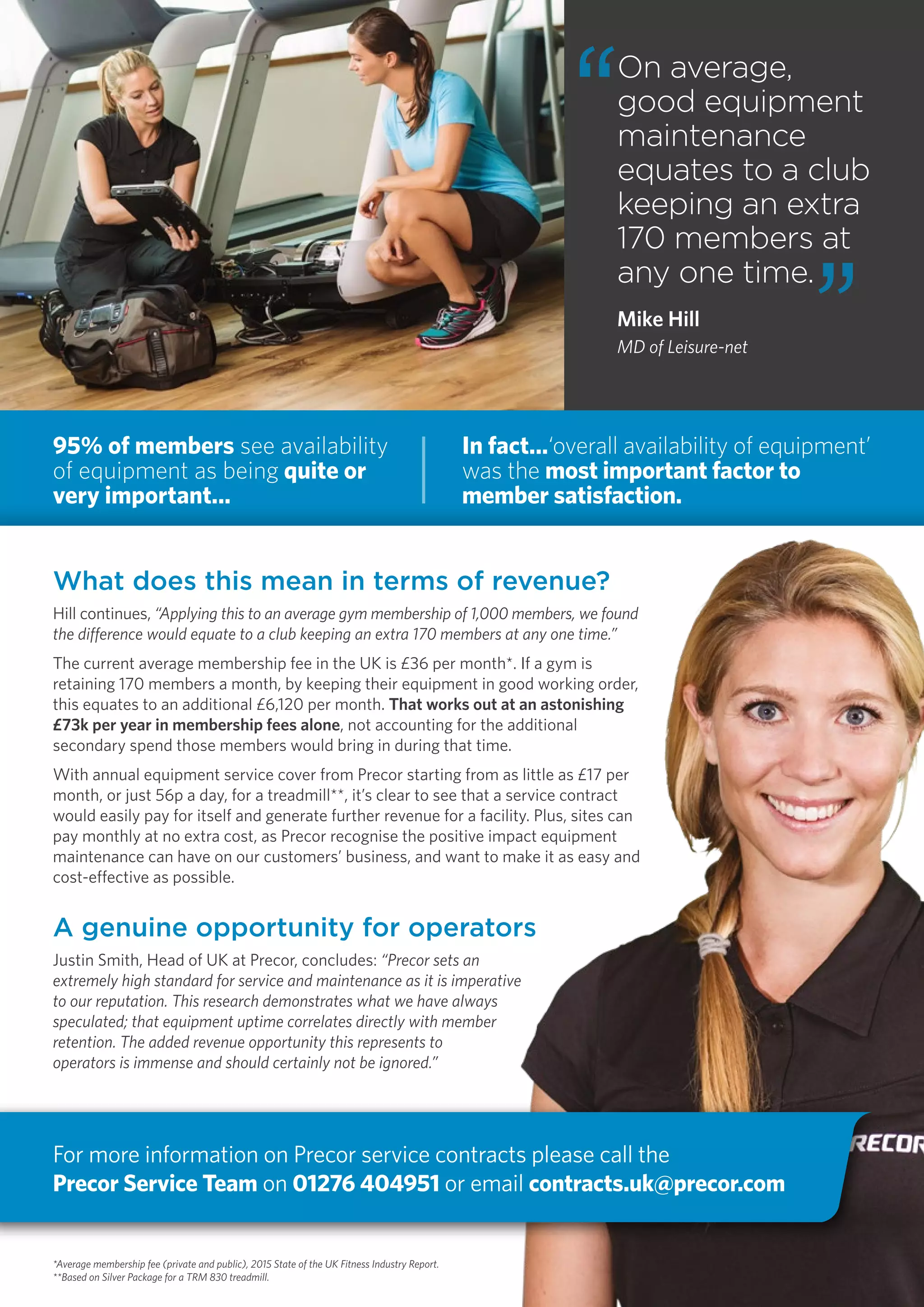 Precor Service Sheet | PDF