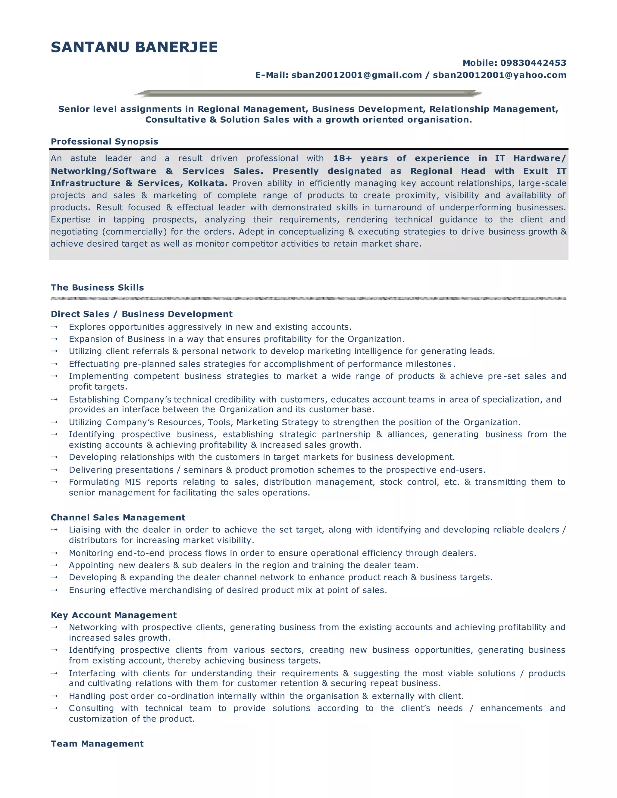 Santanu Banerjee_Profile | DOCX