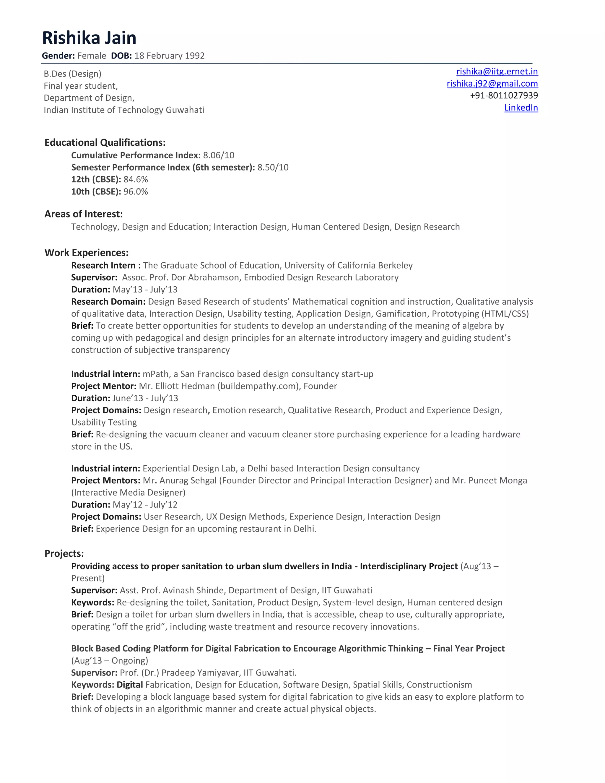 resume | PDF