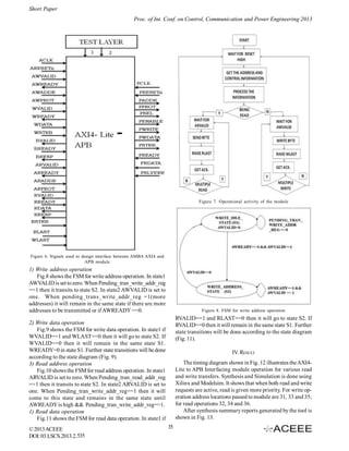 Design and Analysis of Xilinx Verified AMBA Bridge for SoC Systems | PDF