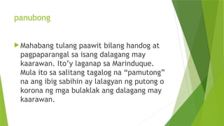 Mga Dula sa Ibat-ibang Panahon sa Filipino | PPTX