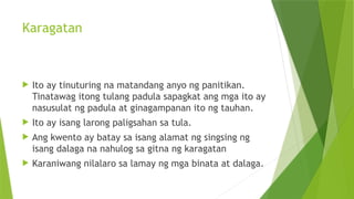 Mga Dula sa Ibat-ibang Panahon sa Filipino | PPTX