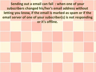 Advertising Through Email | PPTX | Email | Internet