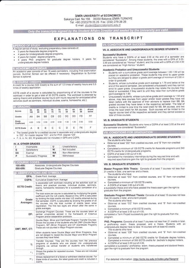 MBA Transcript 2005 | PDF