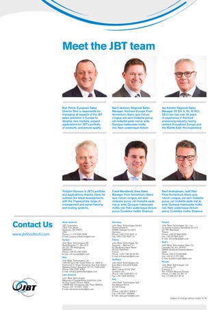 JBT_Bulletin 01 | PDF