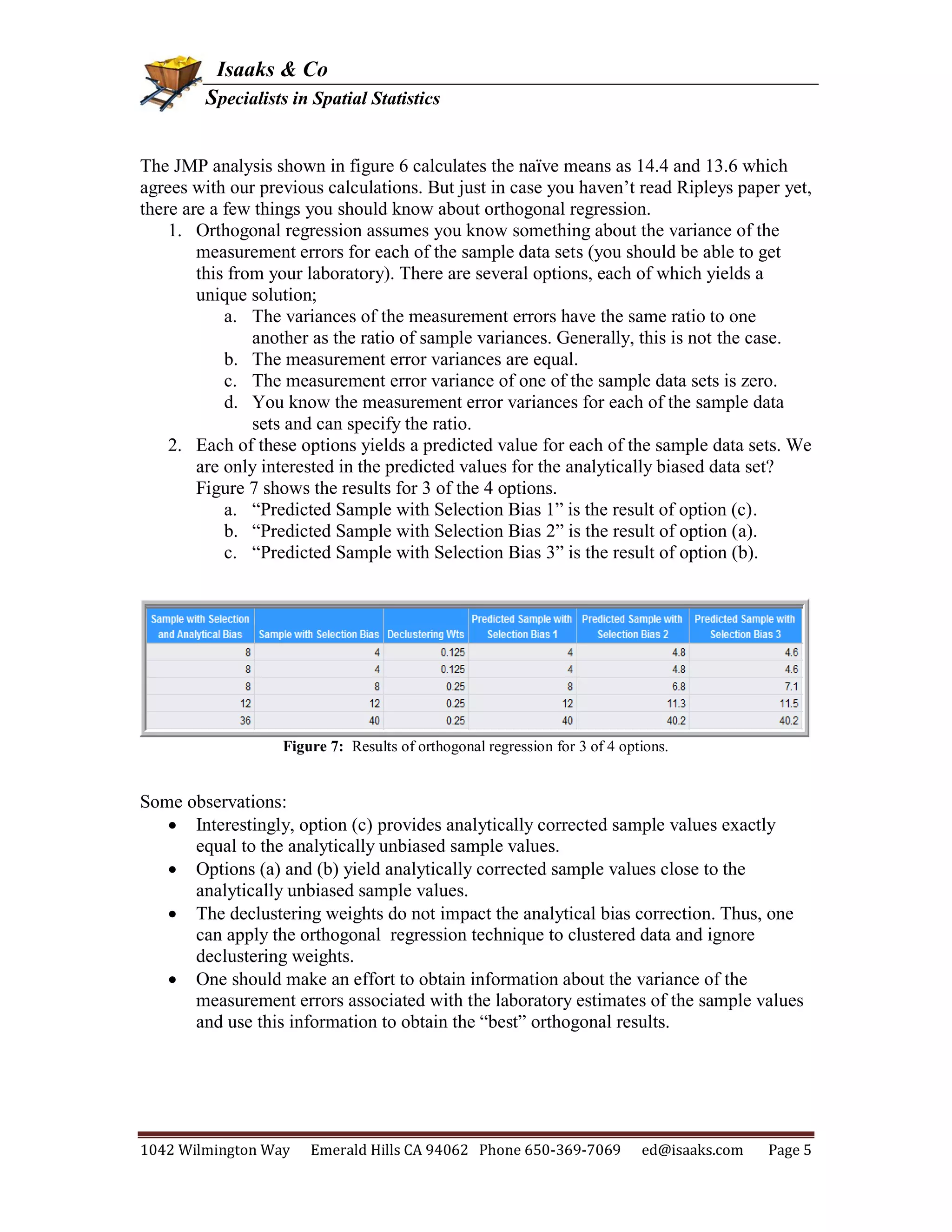 Detecting Analytical Bias - Isaaks | PDF