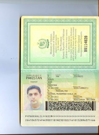 Asim Khalil documents flash. | PDF