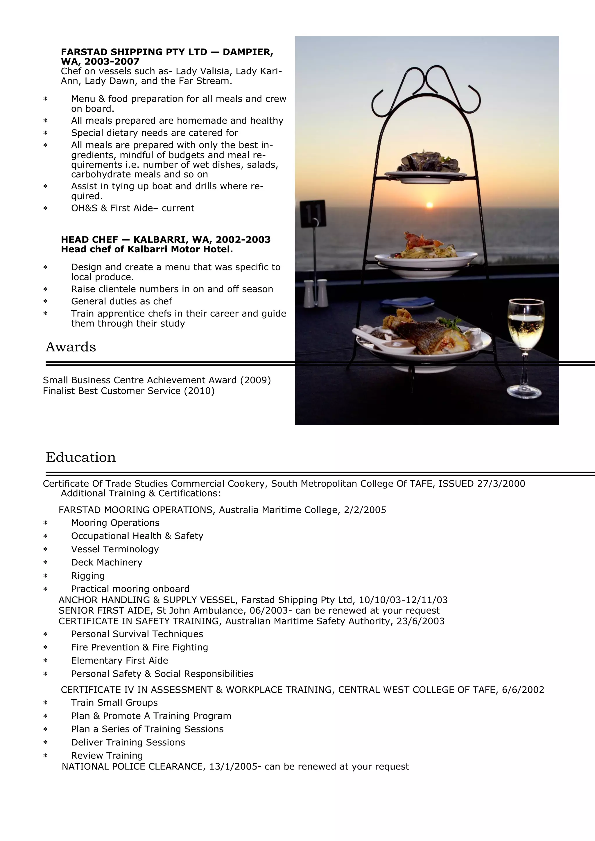 Adam& Heidi Hewison Resume | PDF