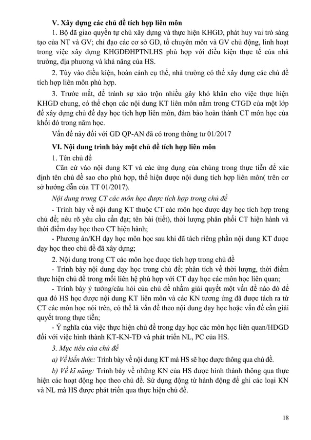 TÀI LIỆU TẬP HUẤN PHƯƠNG PHÁP GIẢNG LỒNG GHÉP GIÁO DỤC QUỐC PHÒNG VÀ AN NINH TRONG TRƯỜNG TIỂU ...