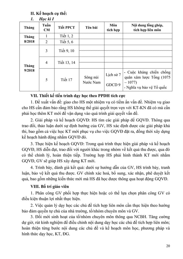 TÀI LIỆU TẬP HUẤN PHƯƠNG PHÁP GIẢNG LỒNG GHÉP GIÁO DỤC QUỐC PHÒNG VÀ AN NINH TRONG TRƯỜNG TIỂU ...