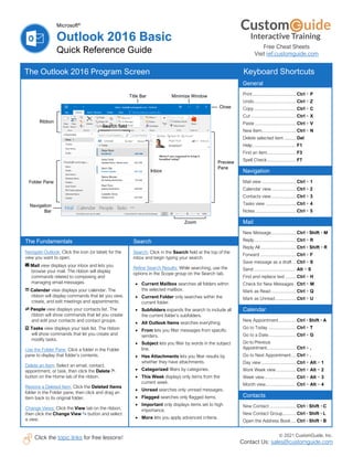 Outlook 2016 Basic - Quick Reference.pdf