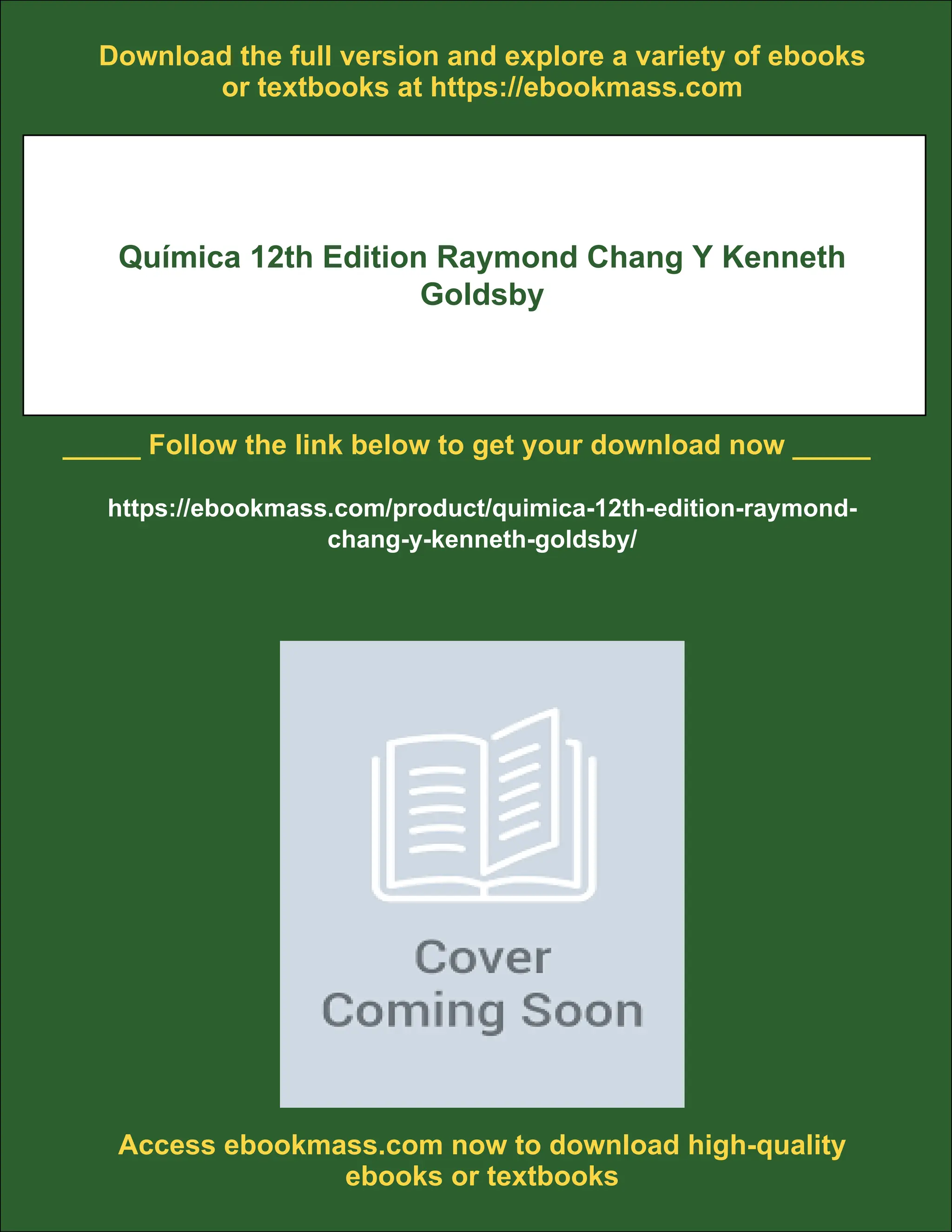 Química 12th Edition Raymond Chang Y Kenneth Goldsby | PDF