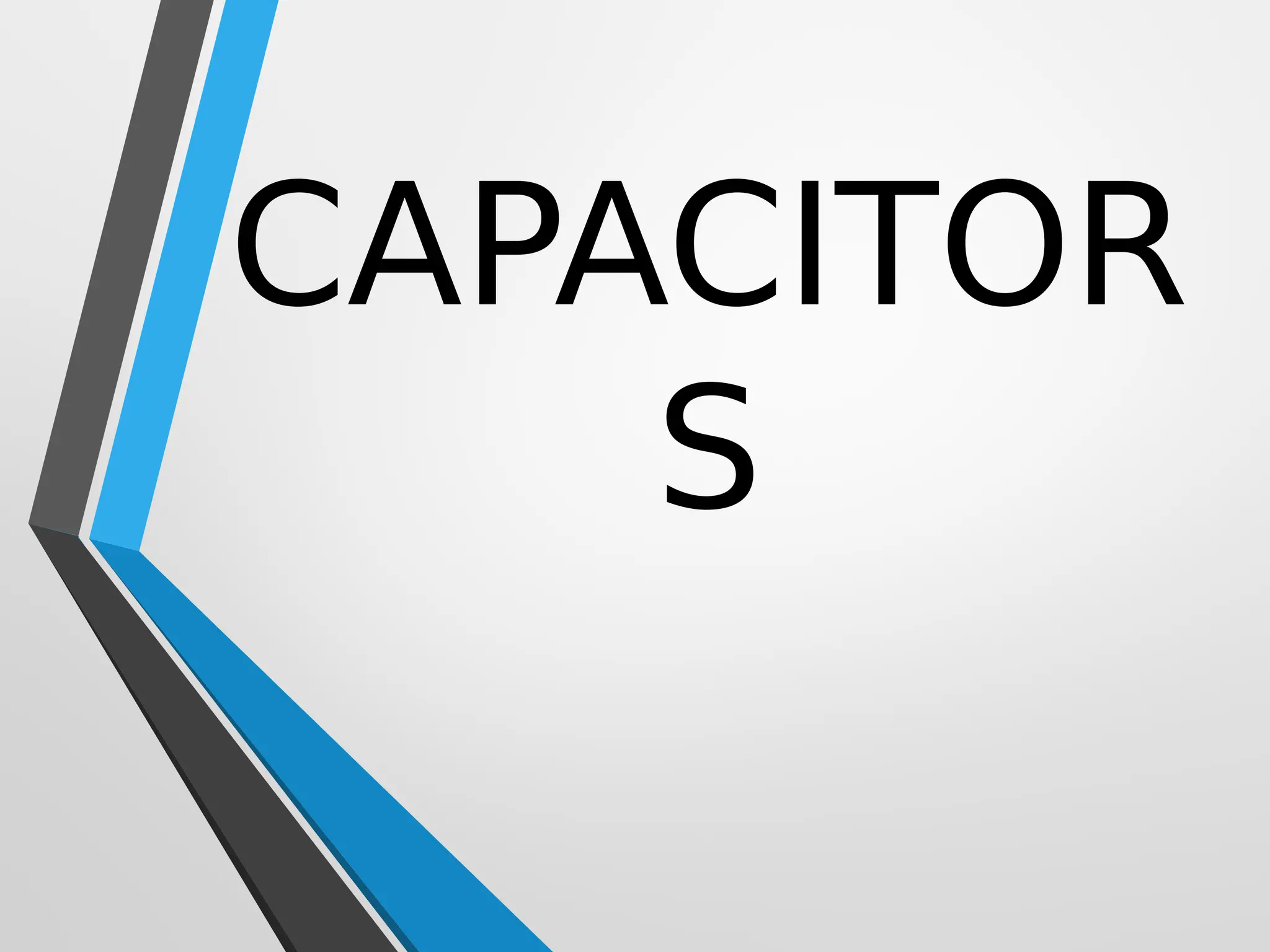 PPT on capacitors and its application and simplifications | PDF
