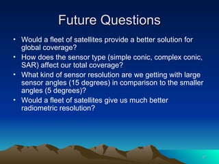 Hyperspectral satellite remote sensing | PPT