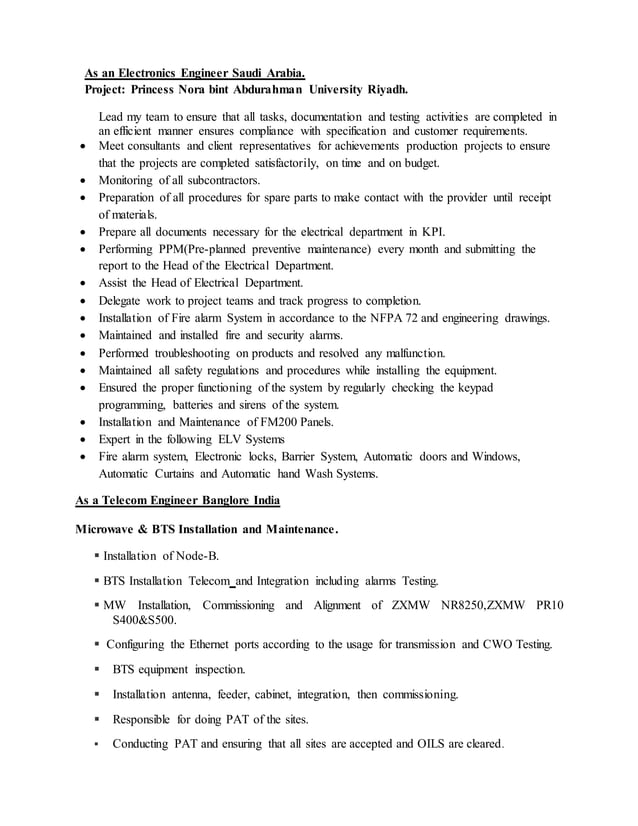 Eng Saber Elv resume | DOCX