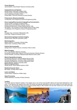 I2SI | PDF | Medical Tests | Medical Health