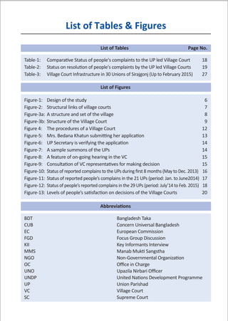 CUB-Village Court Study | PDF