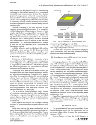 Design of Series Feed Microstrip Patch Antenna Array using HFSS ...