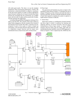 Energy Management by Adaptive Neuro-Fuzzy For Under Frequency Load Shedding/Case Study | PDF