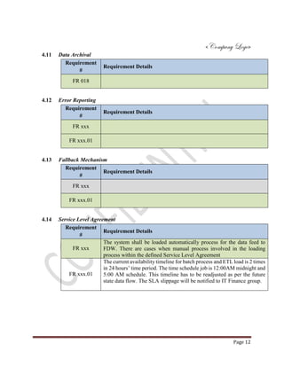 FDD-FDW-Template[Current~Future Architecture] | PDF
