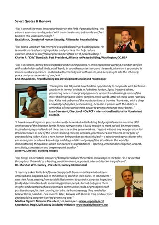 SHORT BIOGRAPHY - Kai Brand-Jacobsen (2015) | PDF