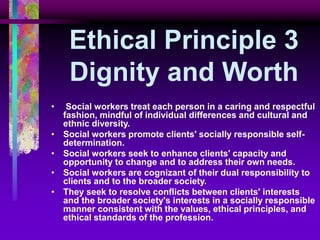 Code of ethics NASW | PPTX