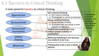 Critical Thinking | PPTX