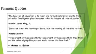 Critical Thinking | PPTX