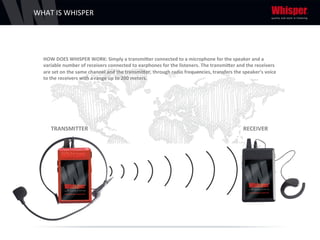 Whisper System Presentation | PDF
