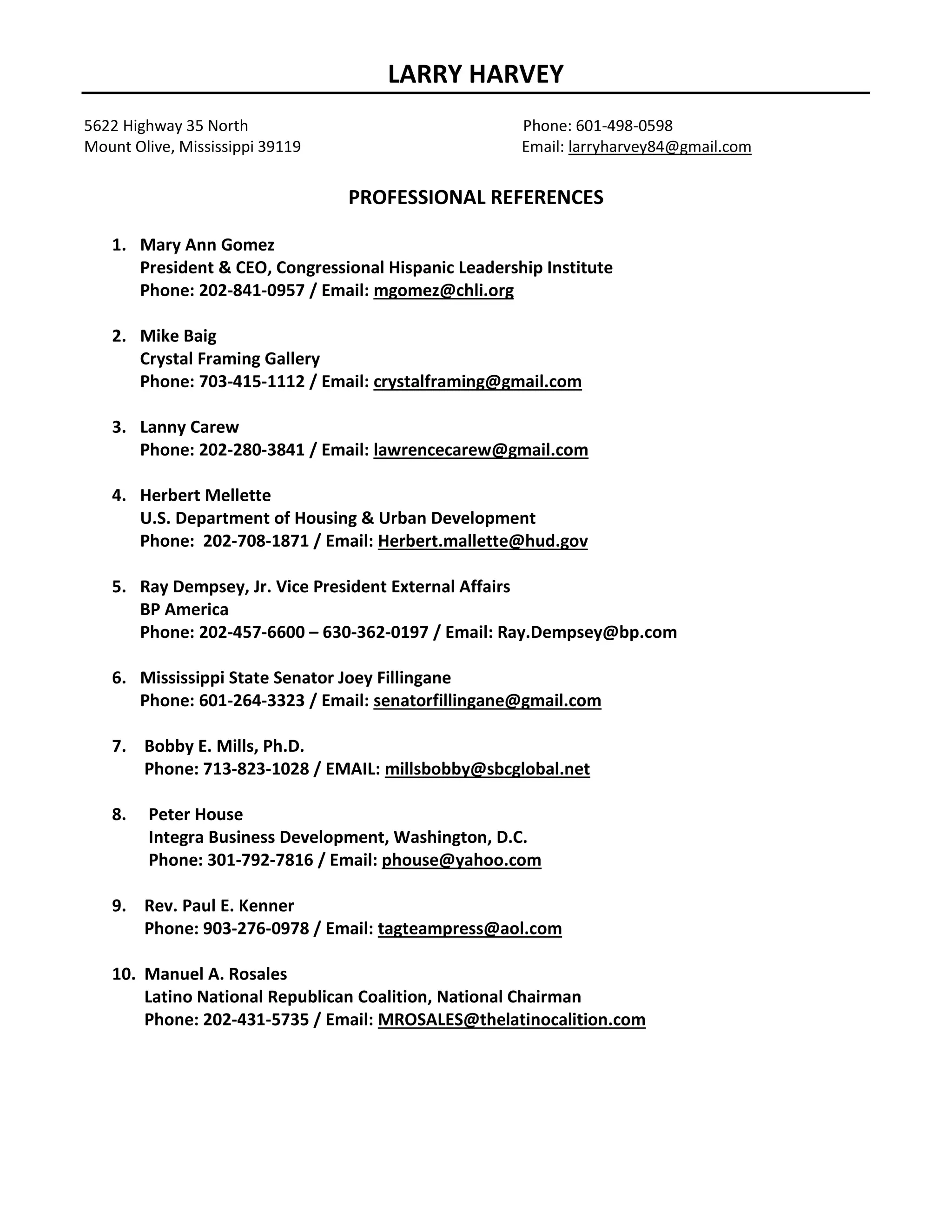 Larry Harvey Professional References | PDF