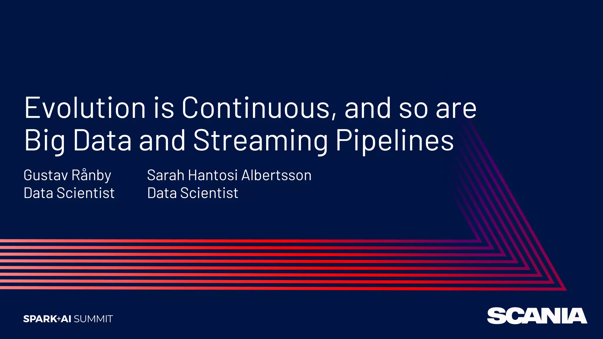 Evolution is Continuous, and so are Big Data and Streaming Pipelines | PPT