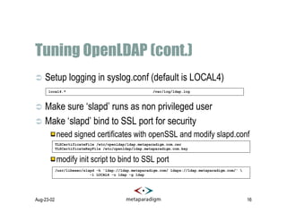 Practical-LDAP-and-Linux | PDF