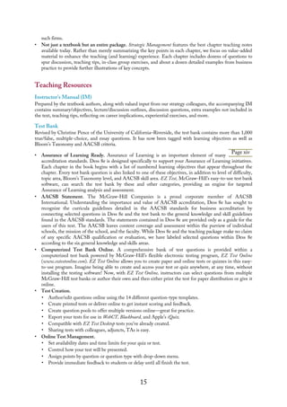 Strategic Management Text and Cases Gregory G. Dess | PDF
