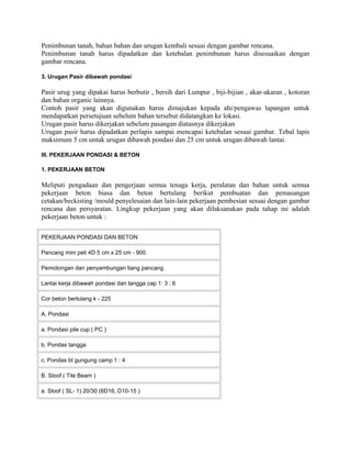 CONTOH METODE PELAKSANAAN | DOC