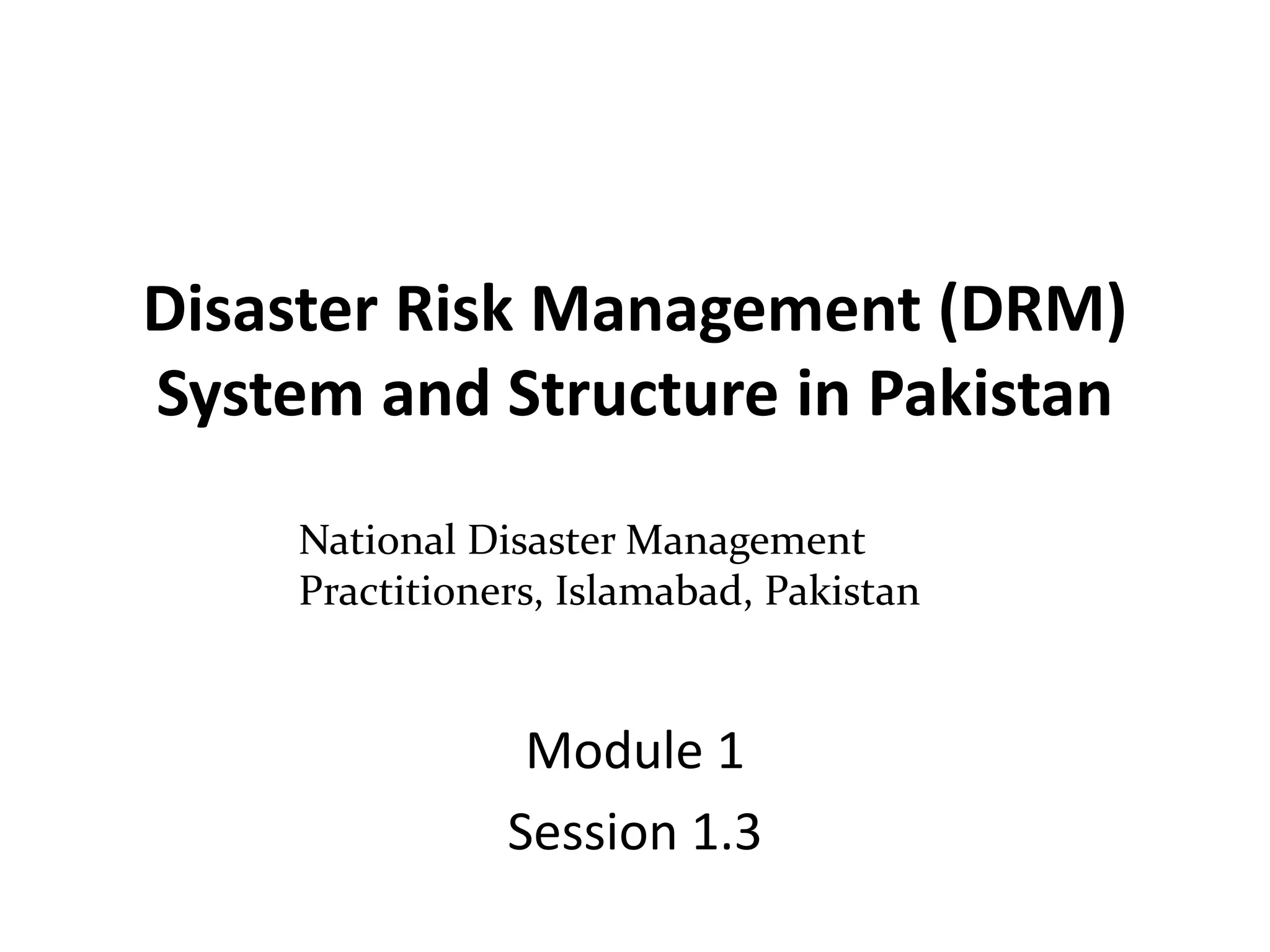 disaster management | PPT