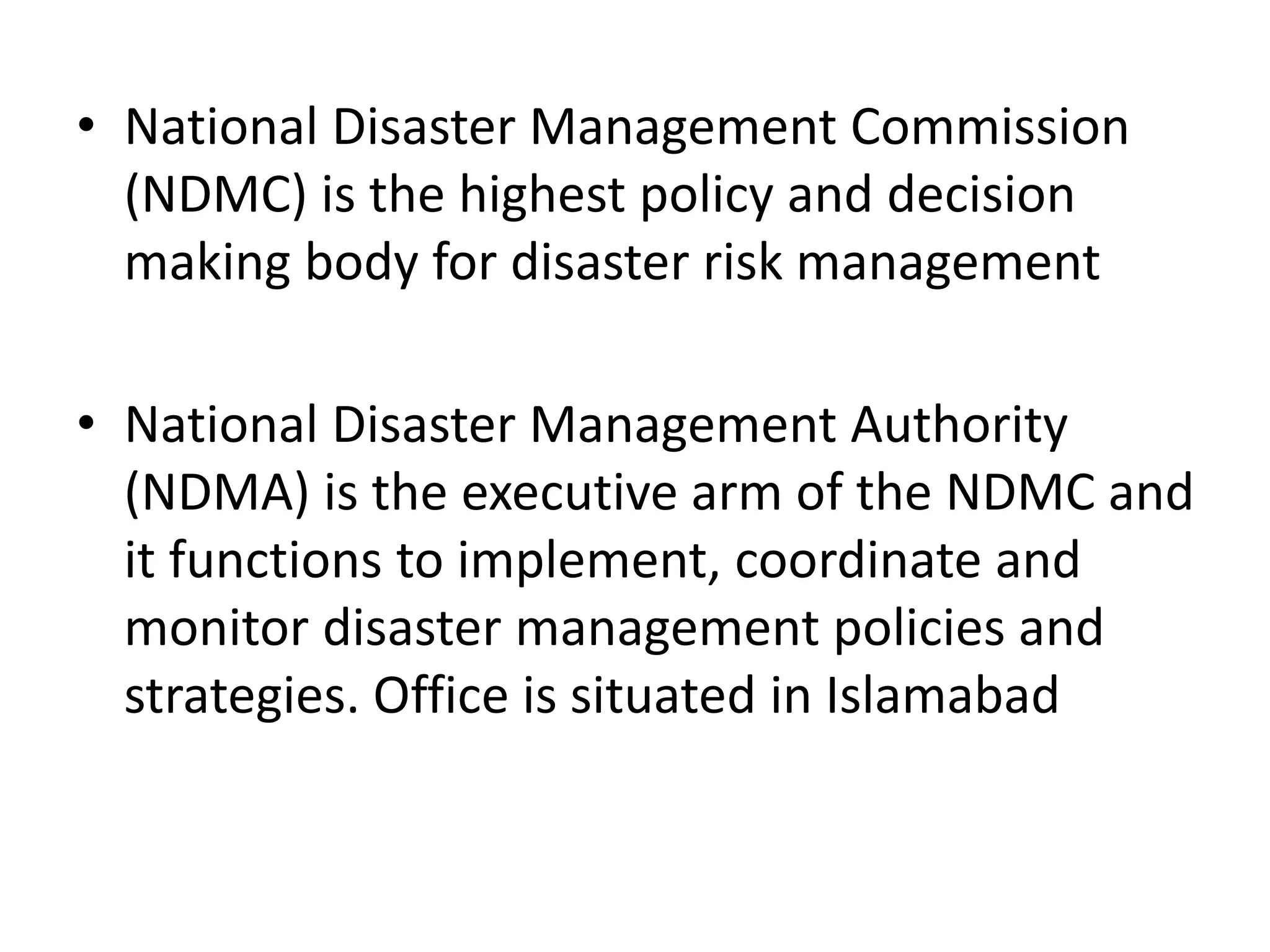 disaster management | PPT
