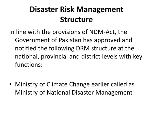 disaster management | PPT