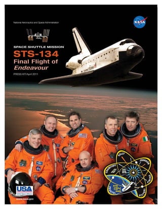 Press Kit for Space Shuttle Endeavour's Final Mission, STS-134 | PDF