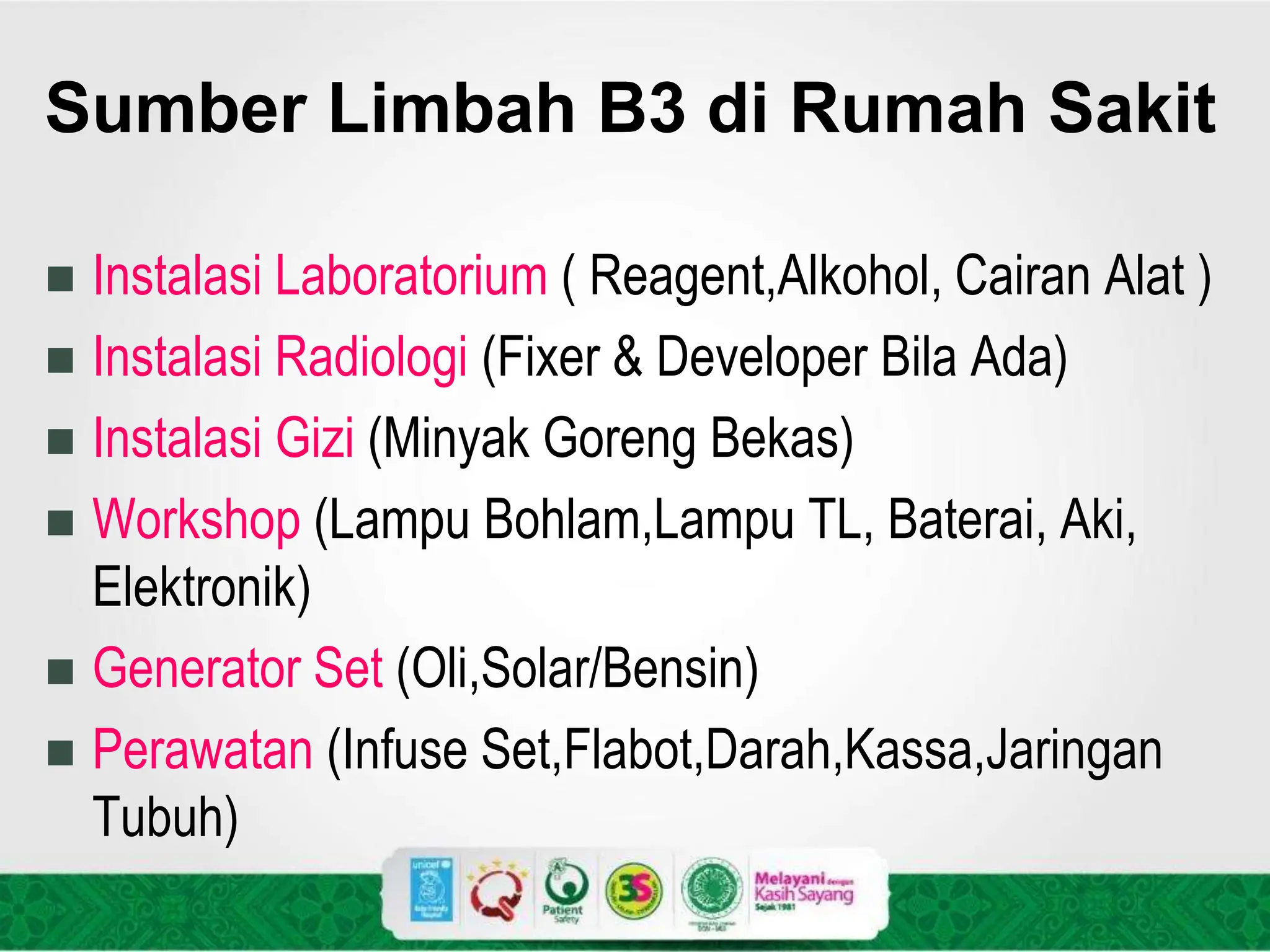 pengelolaan limbah medis di Rumah Sakit.pptx