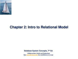 Chapter 2 - Intro to relational model - DSC | PPT