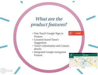 Tutor Finder App (Find Local Tutors) | PPT