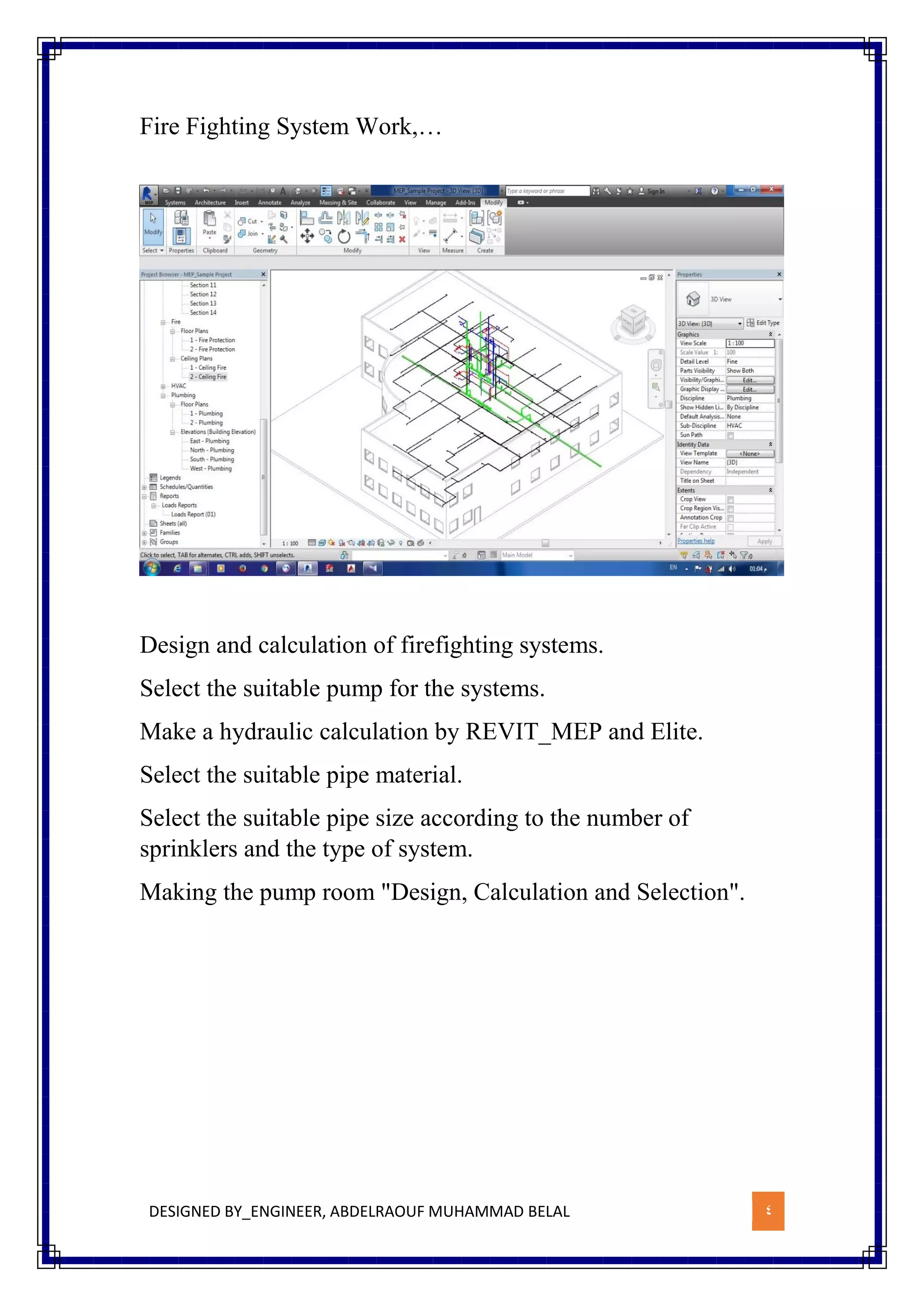 REVIT_MEP_ PORTFOLIO | PDF
