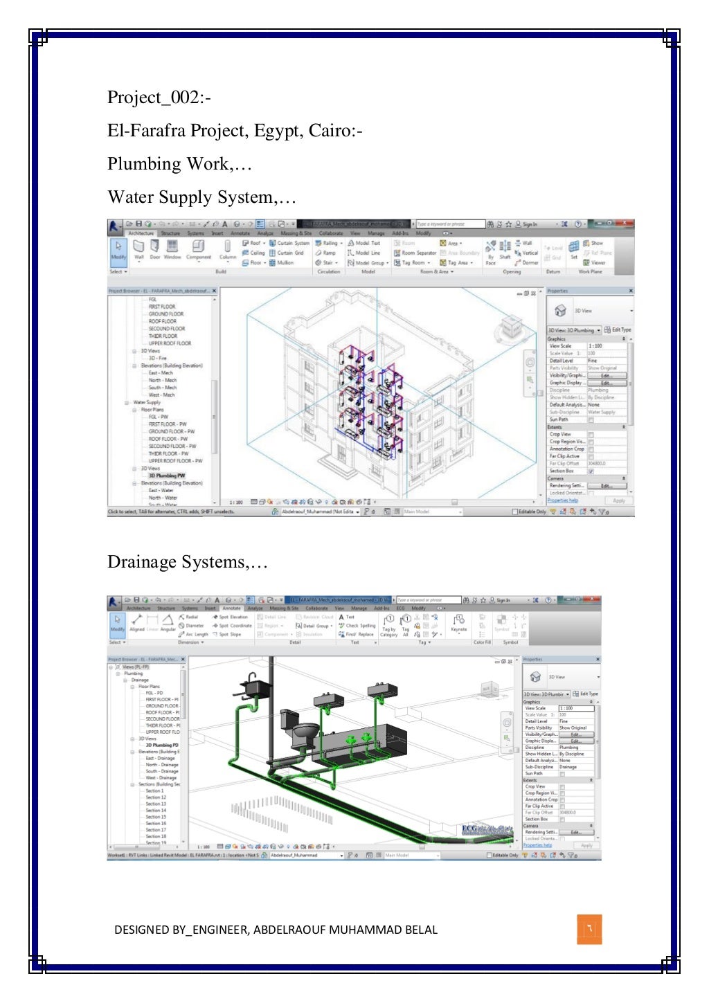 REVIT_MEP_ PORTFOLIO