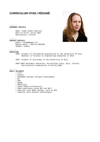 tuomo_mattila_cv_2016-05-17 | PDF