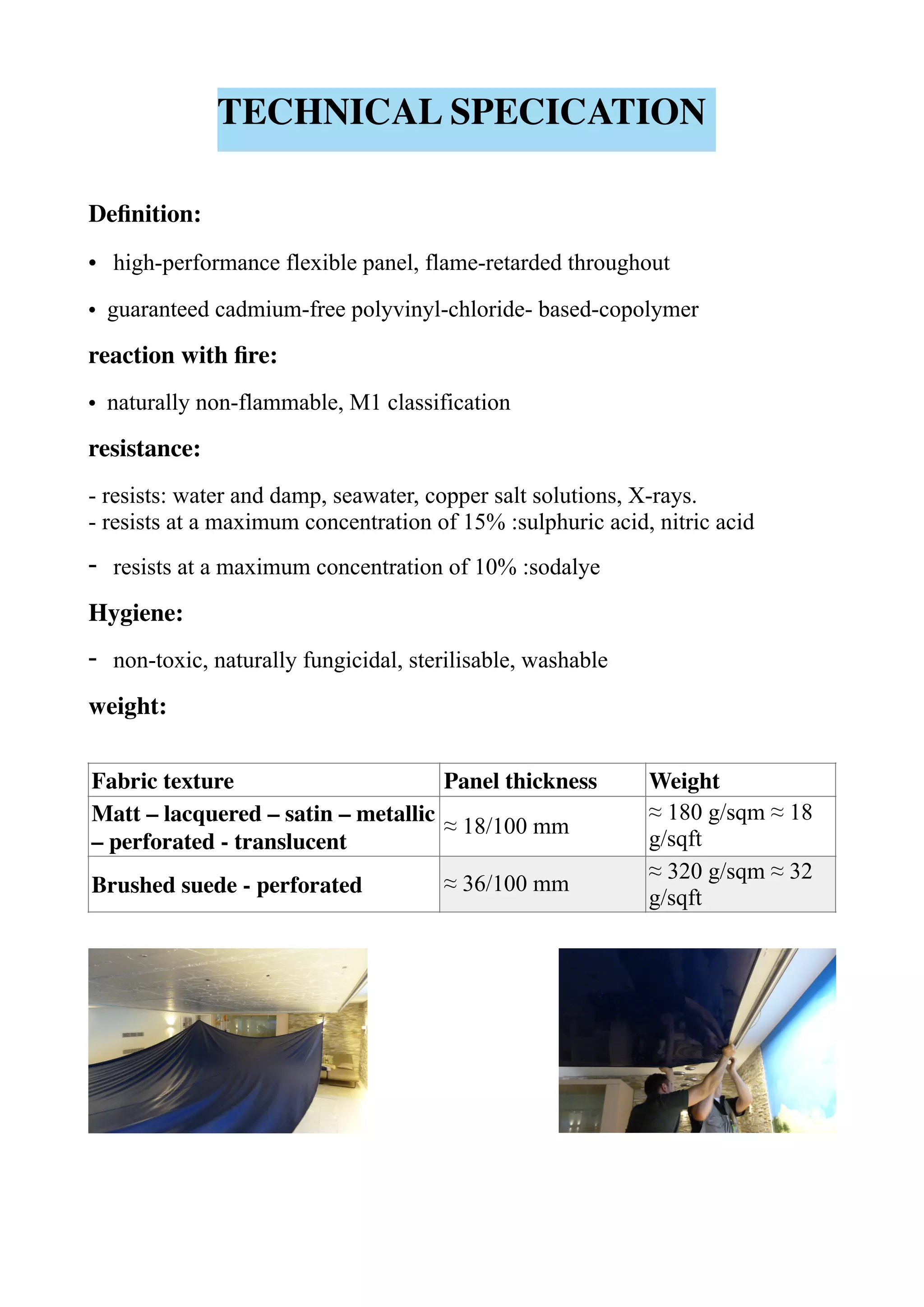 stretch ceiling profile | PDF