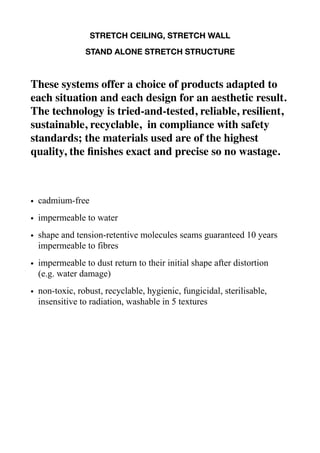 stretch ceiling profile | PDF