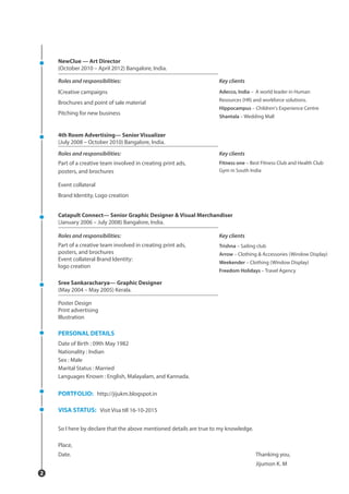 Art Director. Jijumon | PDF